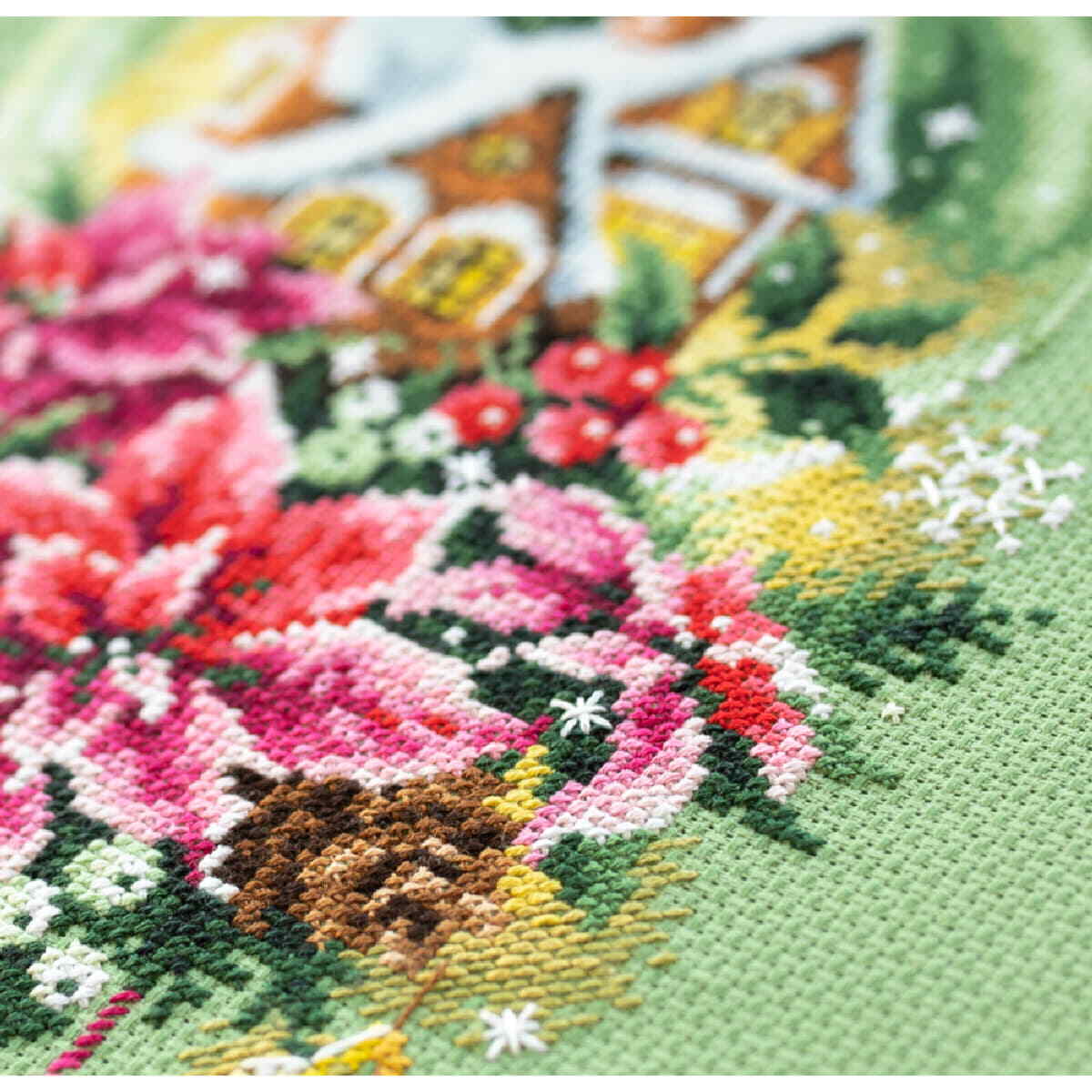 Magic Needle counted cross stitch kit "Snow Globe", 18x28cm, DIY | eBay