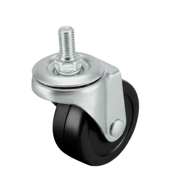 Swivel Casters 2 Inch Rubber M8 X 15mm Screw Threaded Caster Wheels ...