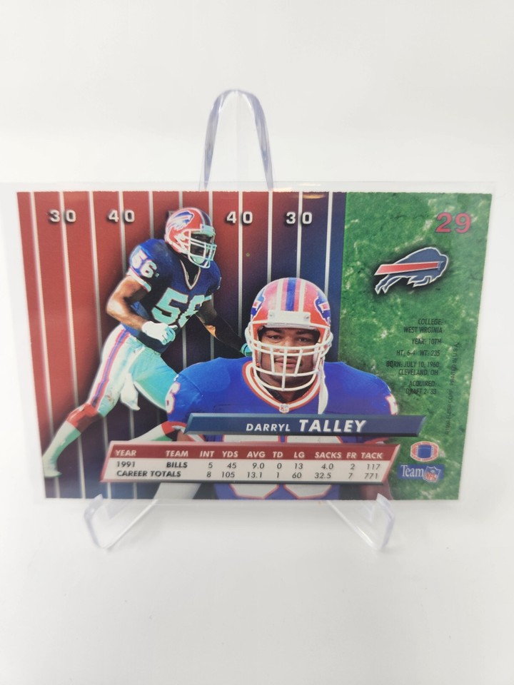 1992 Fleer Ultra Darryl Talley #29 Signed Card COA BUF | eBay