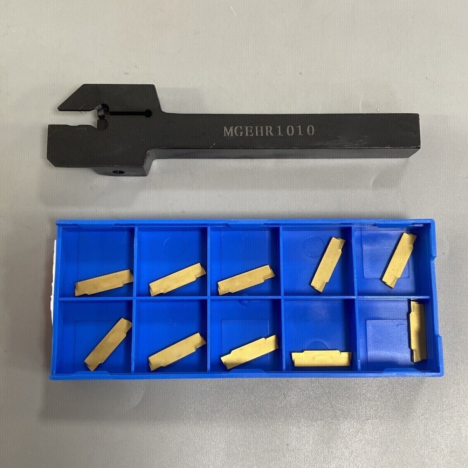 MGEHR1010-2.5 MGEHR 1010-2.5 10mm Grooving Cut-Off Holder+MGMN250-G 2 ...