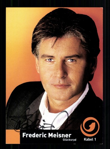 Frederic Meisner Glücksrad Autogrammkarte Original Signiert + F 7945 ...