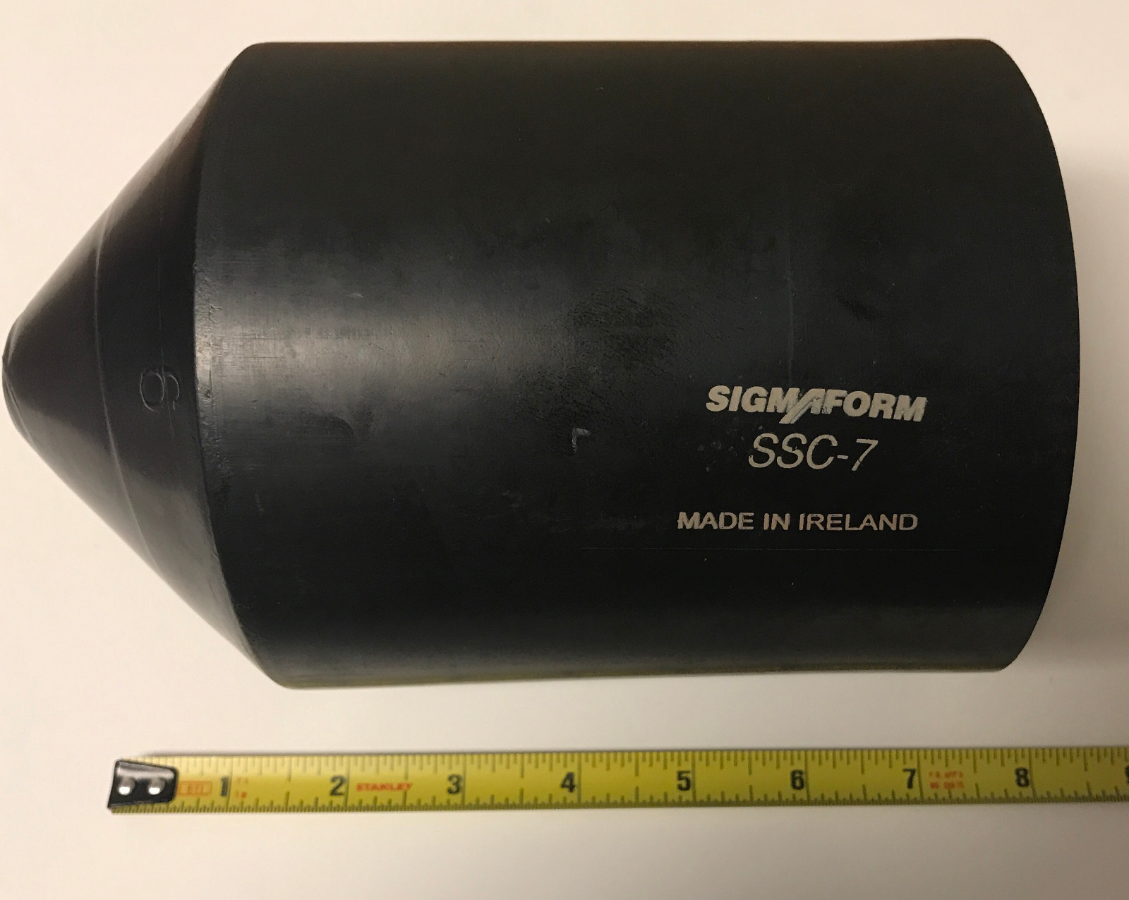 (1) RAYCHEM SSC-7 SSC-7/172 5" 5 INCH HEAT SHRINK END CAPS ADHESIVE ...