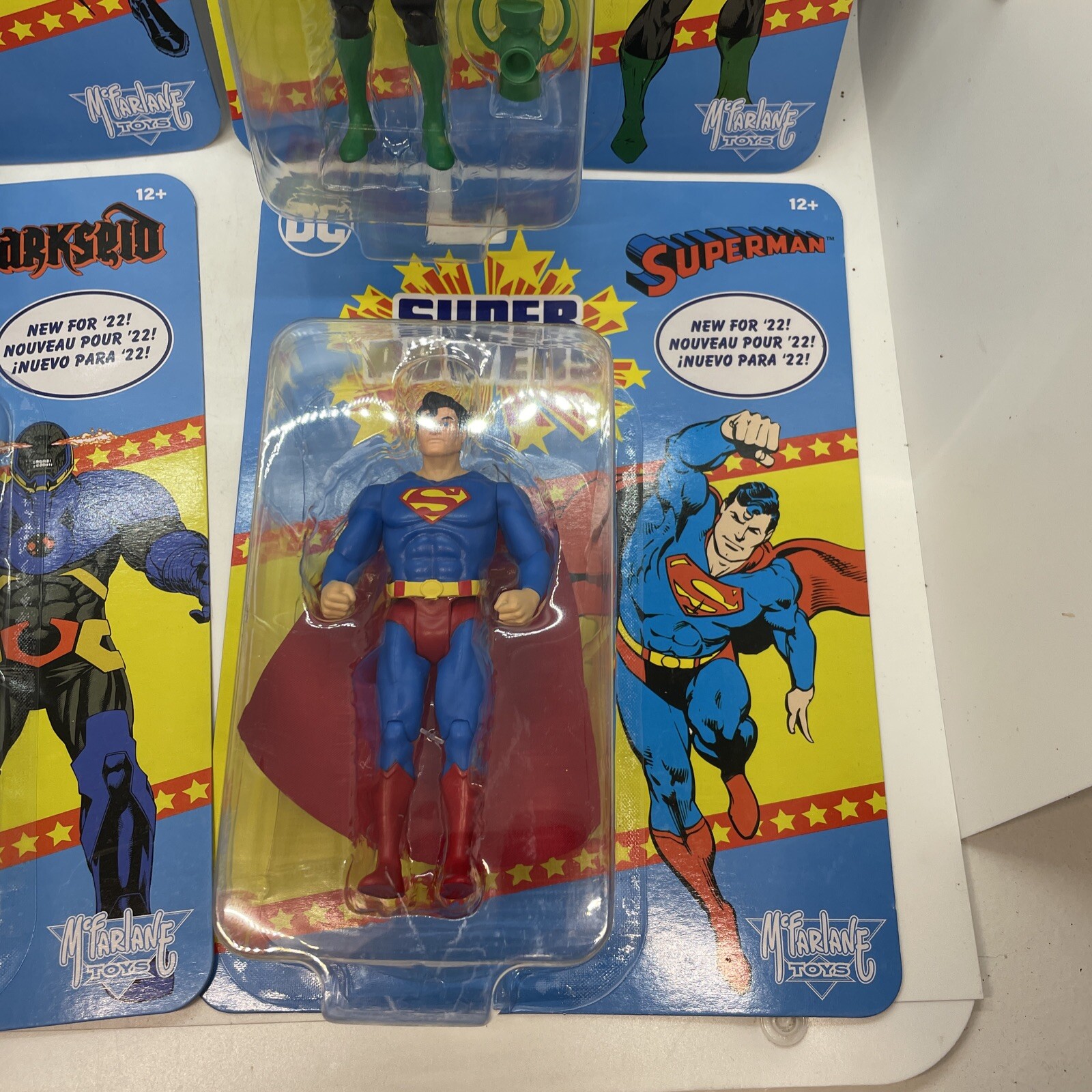 DC Super Powers Action Figure 2022 McFarlane Toys In Hand Comics Lot Of ...