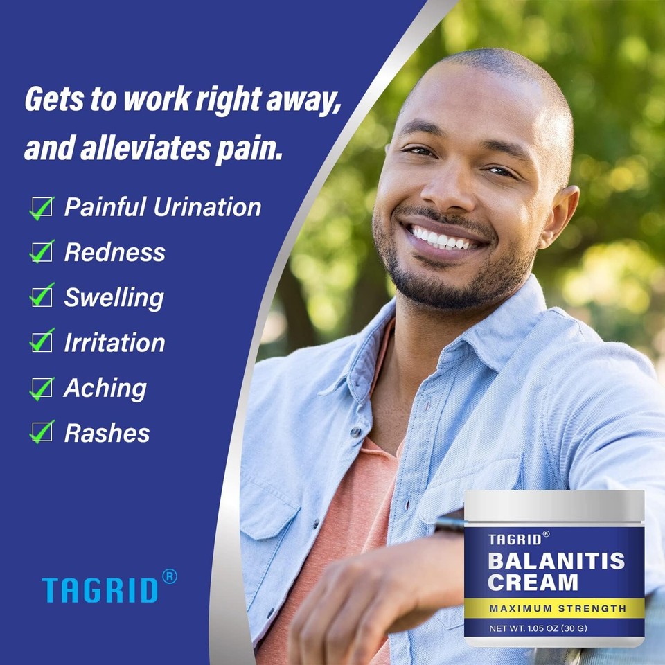 TAGRID Balanitis Treatment for Men, Cream for Balanitis, Balanitis ...