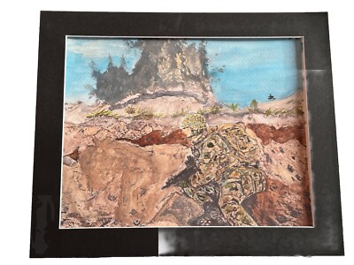 Mark Leary Military Art siege bombarded with R P G for 16 days | eBay UK