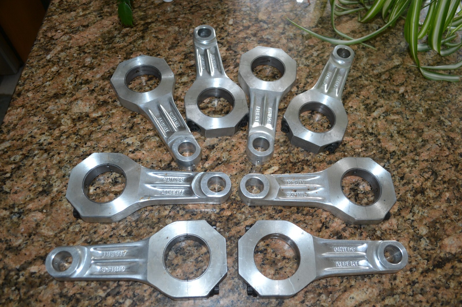 SBC CONNECTING RODS CHEVROLET CHEVY RODS ALUMINUM RACING HOT RAT ROD ...