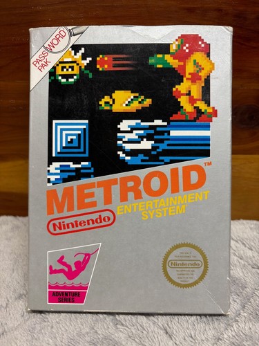 Metroid (Nintendo Entertainment System NES, 1987) Hang Tab 5 Screw CIB ...