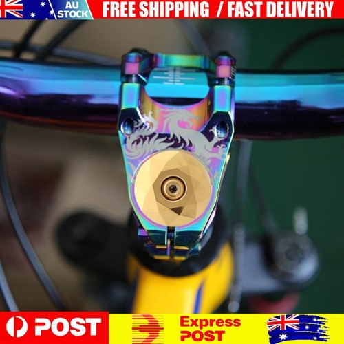 MTB Bike Stem Headset Top Cap Aluminium Alloy Fork Tube Top Cover (Gold ...
