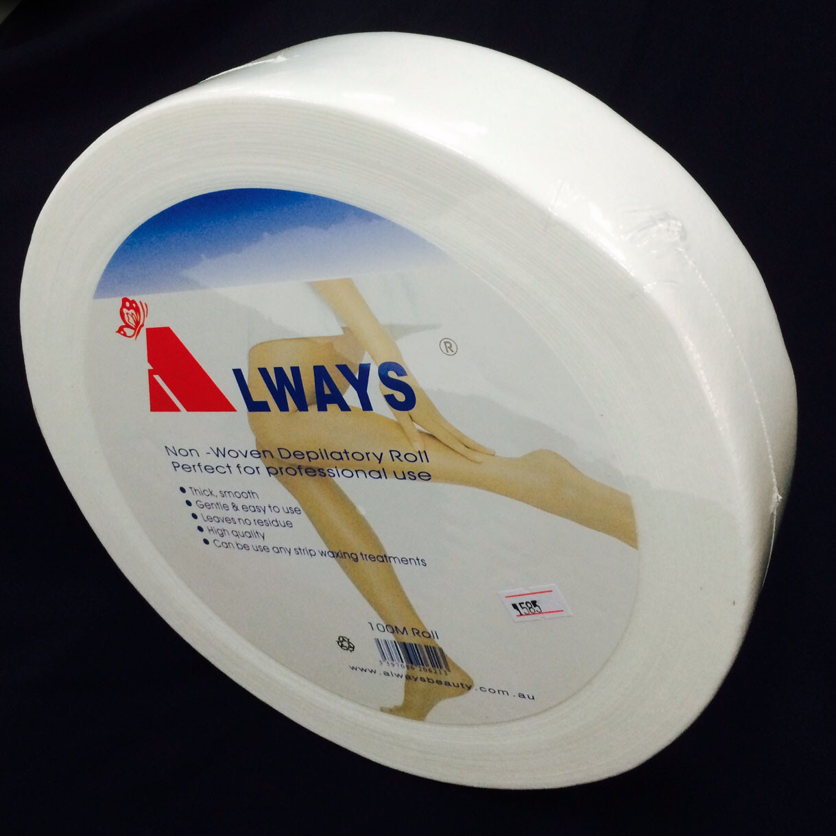 Waxing Strip Roll Pre-cut Wax Strips Disposable Hair Removal 100M,100Pc ...