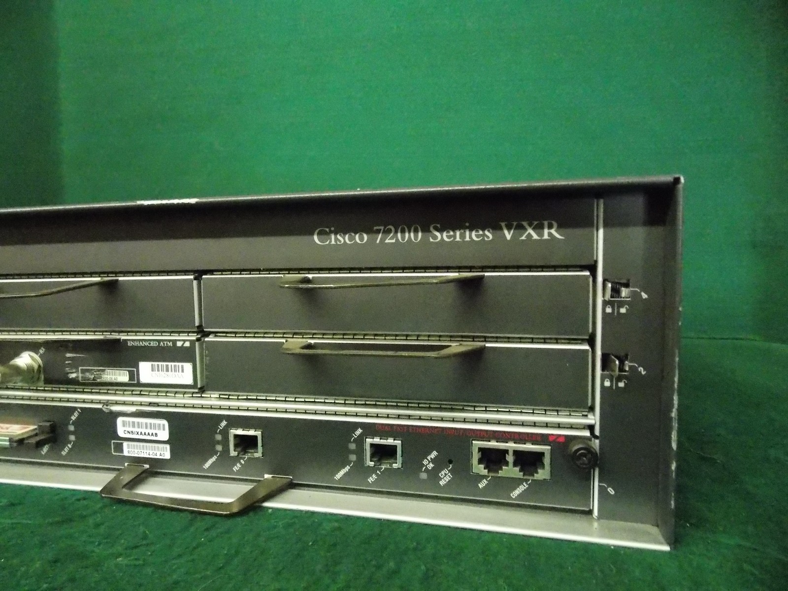 Cisco 7200 Series VXR C7204 CNM2TB0ARC - Enhanced ATM - C7200-I/O-2FE/E ...