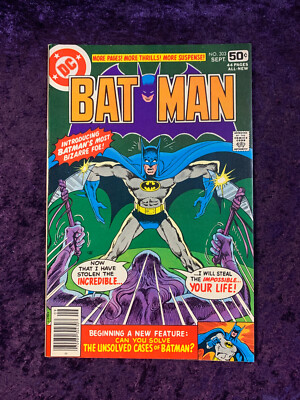 BATMAN Vol. 1 #303 "BATMAN'S GREAT IDENTITY SWITCH" / 1978 / DODO MAN ...