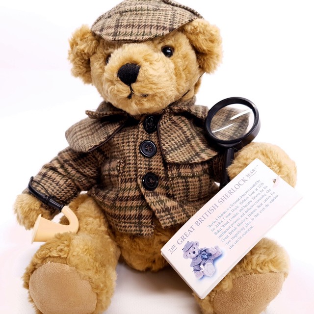 Sherlock Holmes Great British Teddy Bear Collectable RARE With Original ...