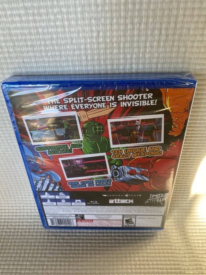 ScreenCheat (Sony PlayStation 4, 2018) Limited Run -- Sealed New PS4 ...