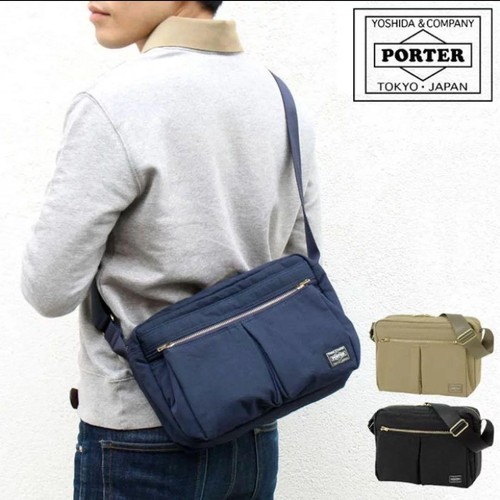 YOSHIDA Bag PORTER Draft Shoulder Bag Nylon Black 84170c | eBay