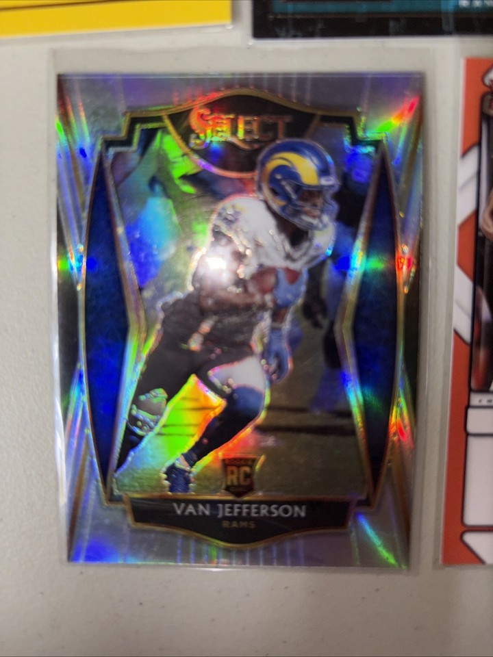 Van Jefferson Rookie Auto/Parallel Lot Florida Gators/ LA Rams/Titans ...