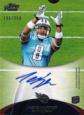 2011 Topps Prime Jamie Harper Rookie Autographs 196/250 | eBay