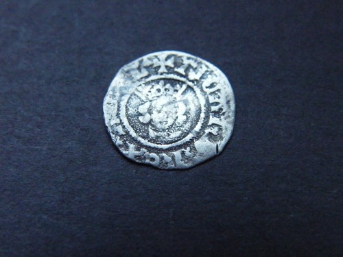 1377 - 99 Richard II Hammered Silver Halfpenny Half Penny Coin London A ...