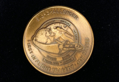 NASA 51-L CHALLENGER First In Flight Tragedy 1986 Challenge Coin | eBay