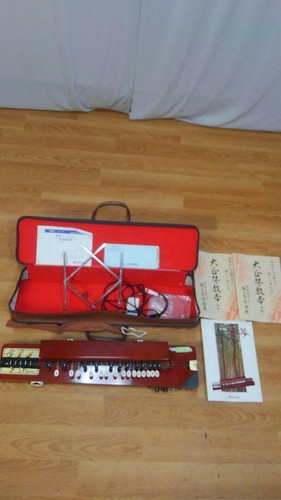 Suzuki Sakyū Electric Taishogoto Nagoya harp Japan stringed instrument ...