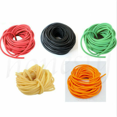 3M Natural Elastic Latex 1745 Rubber Band Tube for Hunting Slingshot ...