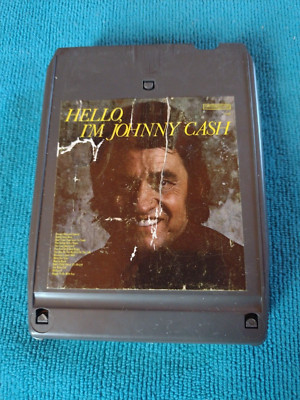 JOHNNY CASH HELLO, I'M JOHNNY CASH RARE 8 TRACK TAPE | eBay