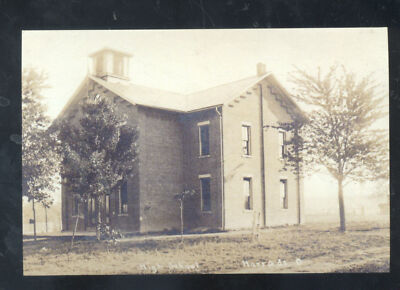 REAL PHOTO HARRODS OHIO SCHOOL BUILDING POSTCARD COPY | eBay