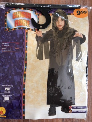 Rubies Brand Halloween Costume Ghoul Robe Boys Girls Medium 8-10 Scary ...