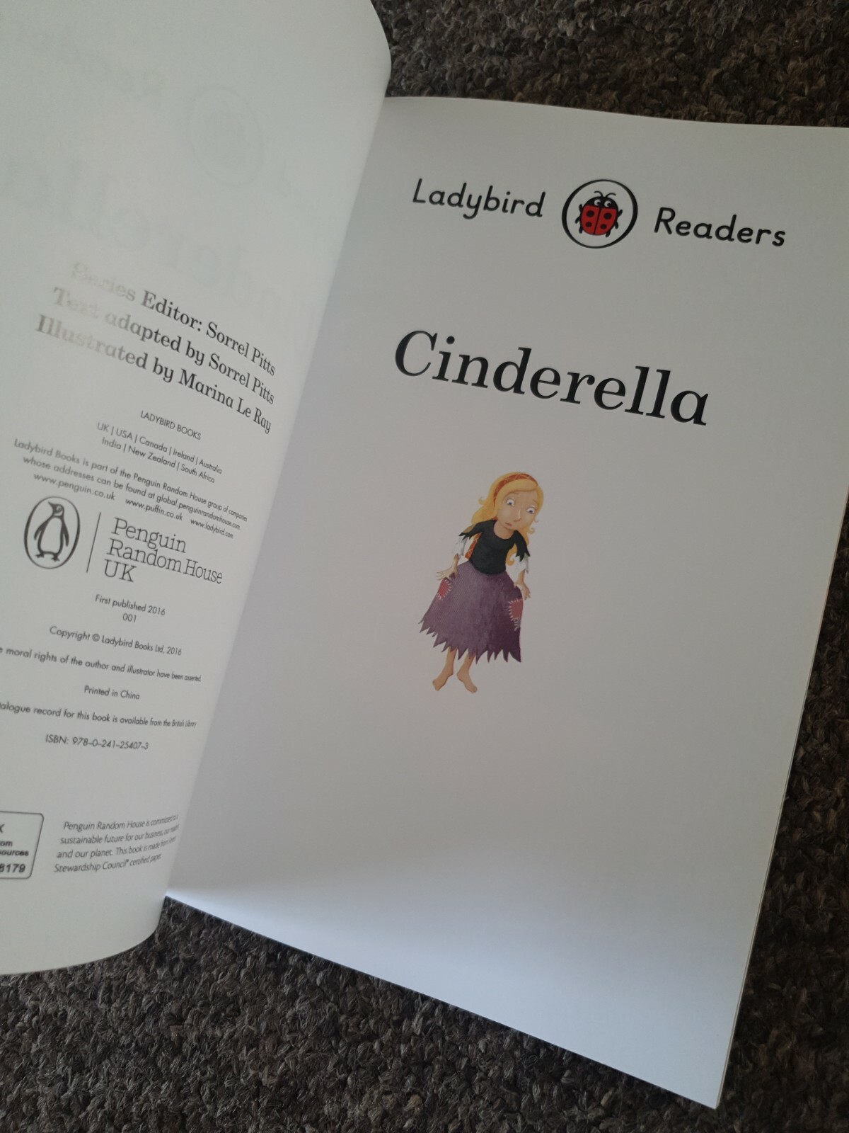 Cinderella - Ladybird Readers Level 1 by Ladybird (Paperback, 2016) for ...