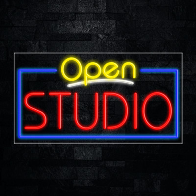 Studio LED Neon Sign 33"L x 18"H #35870 | eBay
