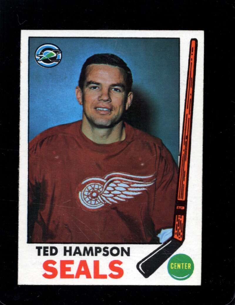 1969-70 TOPPS #86 TED HAMPSON NM SEALS NICELY CENTERED *X46434 | eBay