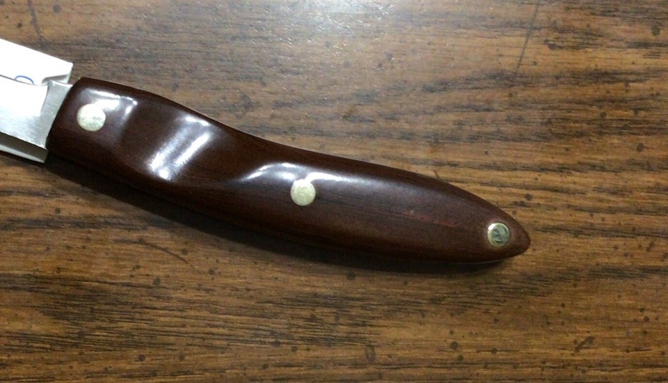 Vintage CUTCO #20 Paring Knife Classic Brown Handle USA Factory ...