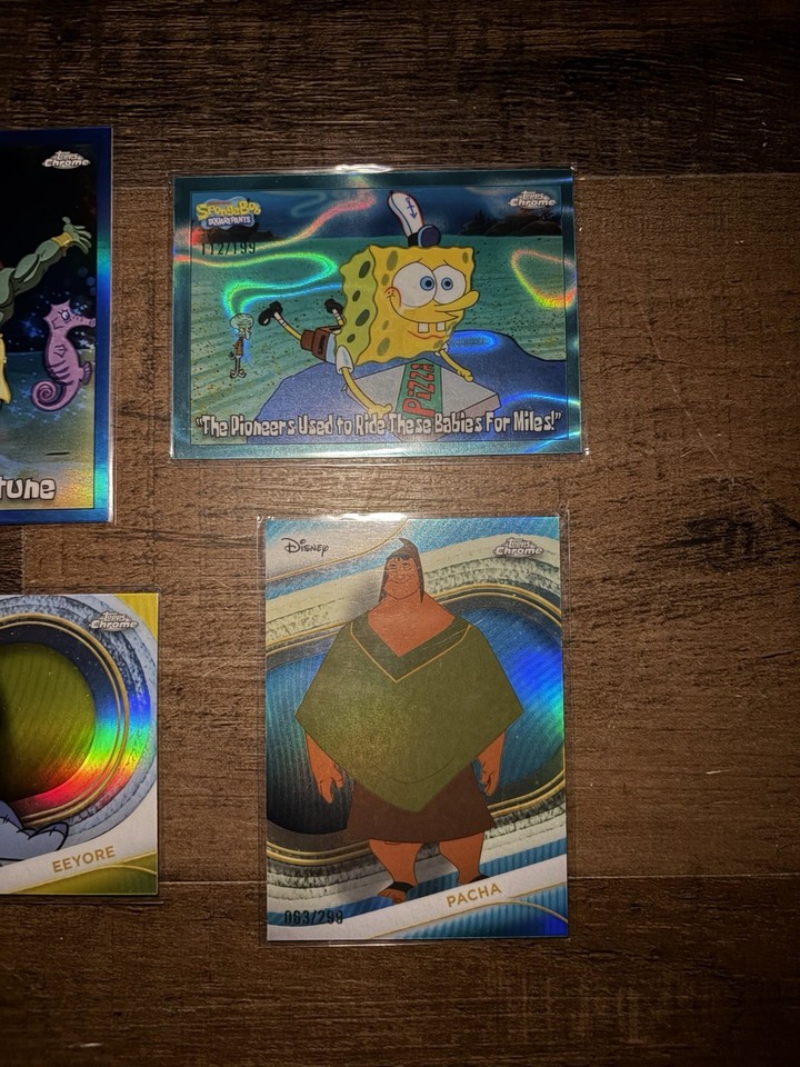Disney and Spongebob Trading Card lot, all numbered! | eBay