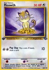Meowth - 56/64 - Common - 1st Edition HP, English Pokemon Jungle | eBay