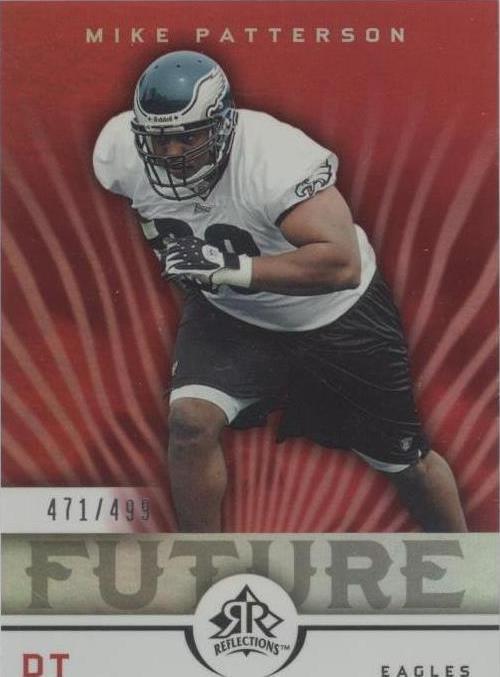 2005 Upper Deck Reflections - Future Mike Patterson #258 /499 (RC) for ...