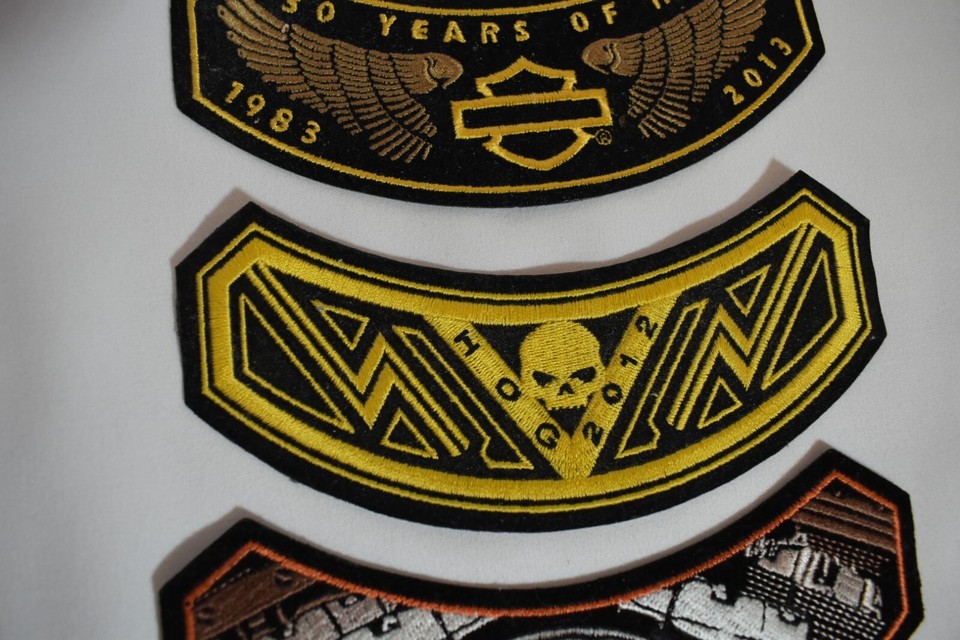 Harley Davidson Owner's Group (HOG) Patches - Set of 5 | eBay