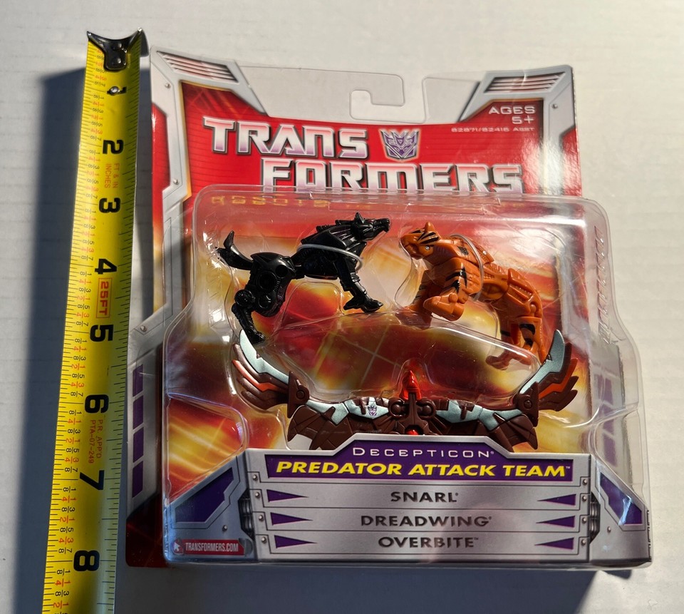 2006 Transformers Robots In Disguise Predator Attack Team Mini-Con Team ...