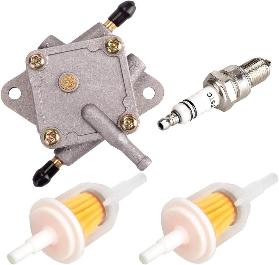 2003 Yamaha G16 G20 G22A Golf Cart Fuel Pump Fuel Filter Spark Plug 4 ...