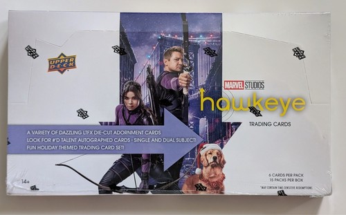 (FACTORY SEALED) 2023 UPPER DECK MARVEL STUDIOS: HAWKEYE HOBBY BOX | eBay