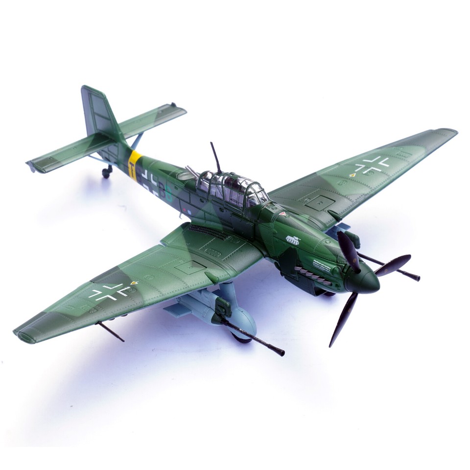 PANZERKAMPF 1/72 German Stuka Dive Bomber JU87-G1 Hans Rudel Landline ...