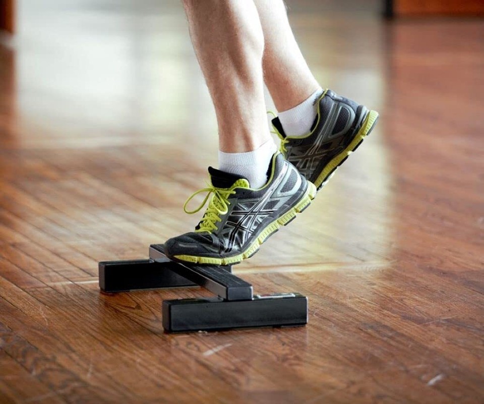 Power Systems Calf Raiz Steel Bar for Standing Calf Raises and Dip ...