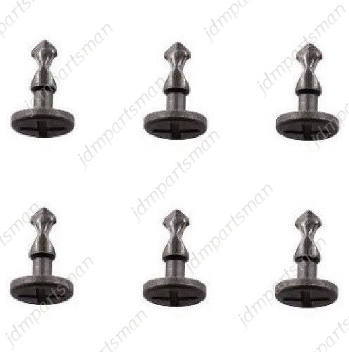 Porsche Cayenne Set of 6 Engine Compartment Panel Clips OEM #955 572 ...
