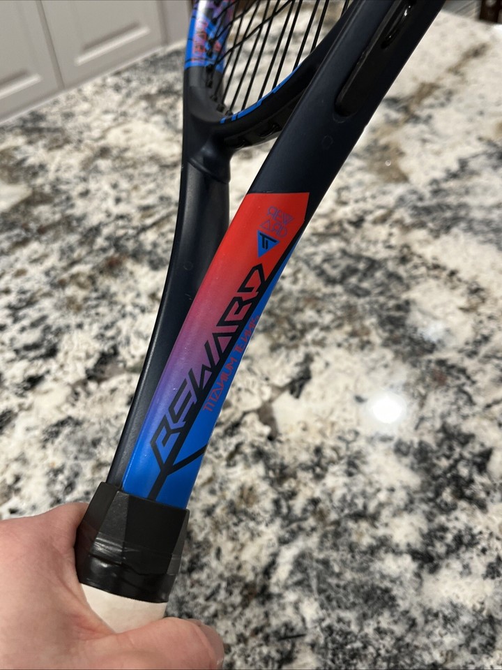 HEAD Ti Reward Titanium Blue Black Red Head Tennis Racquet 4 1/4" Grip ...