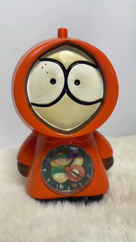 Kenny McCormick South Park Alarm Clock 6" Vintage Table Clock Comedy ...