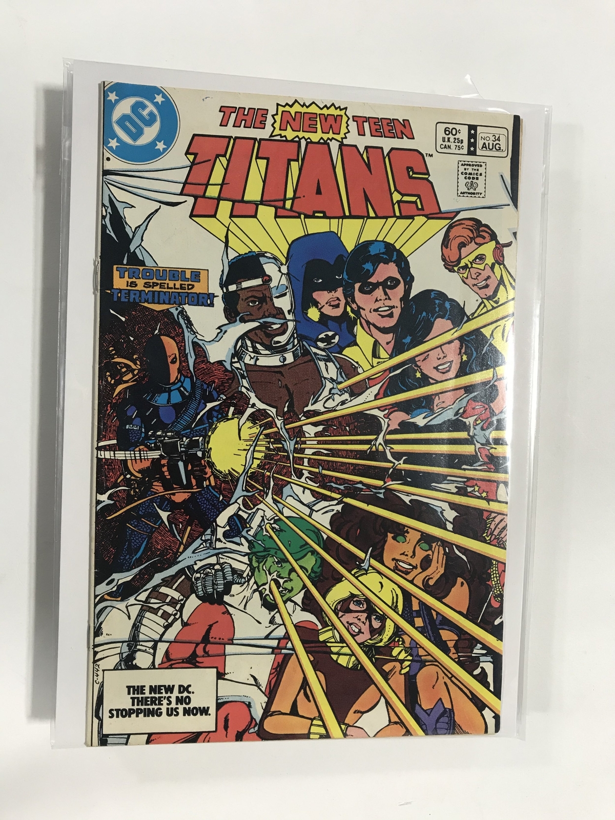 The New Teen Titans #34 (1983) Teen Titans [Key Issue] FN3B221 FINE FN ...