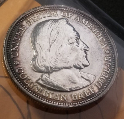 1892 Columbian Exposition Commemorative Silver Half Dollar - BU MS ...