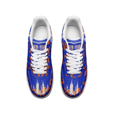 Mens New York Knicks Color Way Low Top Fan Gift Sneakers Basketball ...