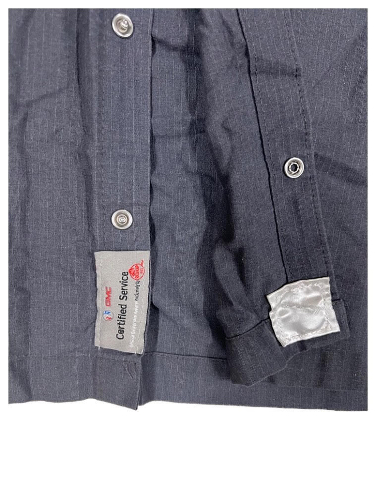 GMC Mechanic Work Shirts - Short + Long Sleeve - Red Kap Used Uniform ...