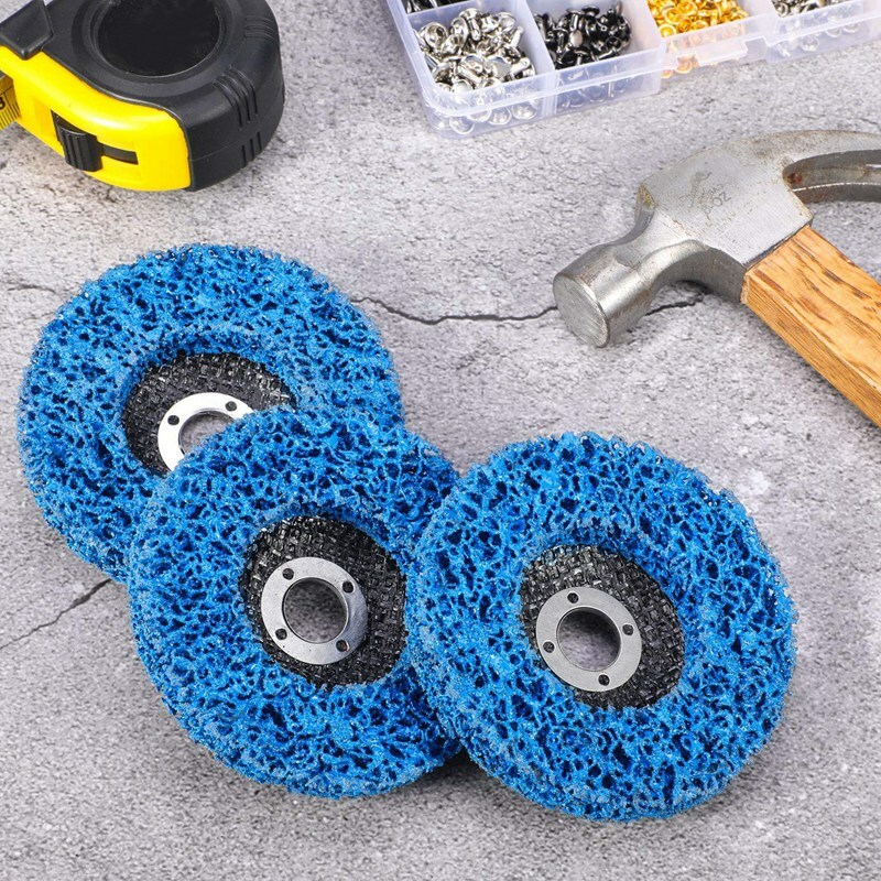 6Pcs 100mm Angle Tool Paint Stripping Disc Wheel Rust Stripper Strip ...