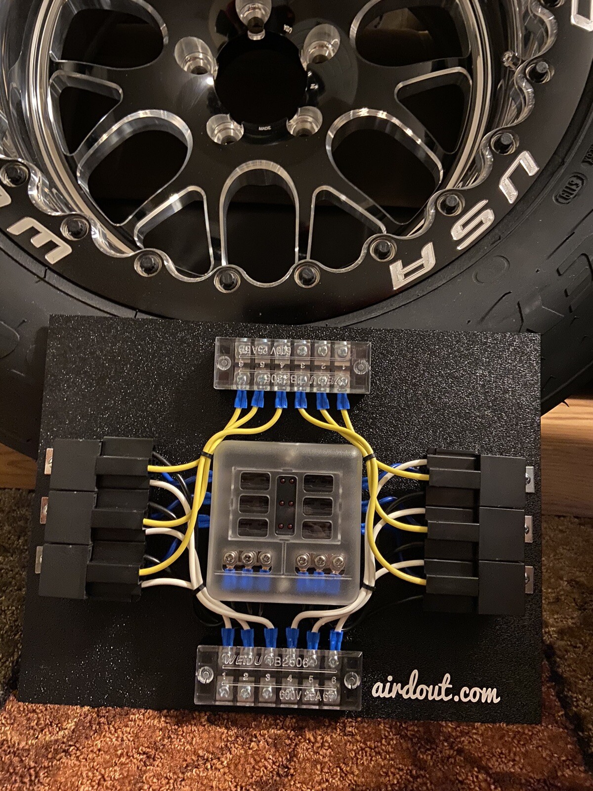 Race Car Fuse/ Relay Panel Block 6 Way LS Swap Custom Universal LSX ...