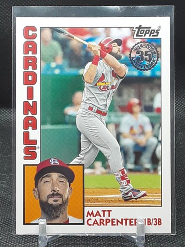 MATT CARPENTER 2019 TOPPS UPDATE '84 TOPPS CARDINALS | eBay